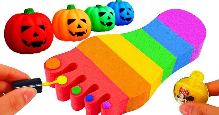 Recognize the color of big feet? | Daily Free Kids Learning Quiz Games ...