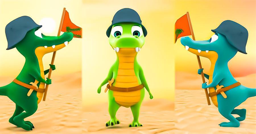 Saurez-vous compter les crocodiles ? | Jeux de quiz d'apprentissage ...