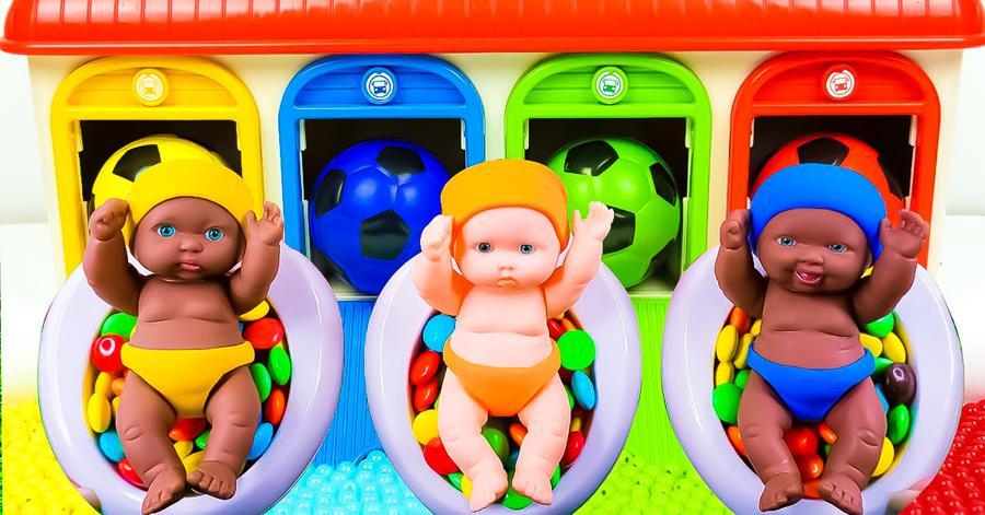 Distingui le vasche da bagno colorate! | Giornalmente i bambini ...
