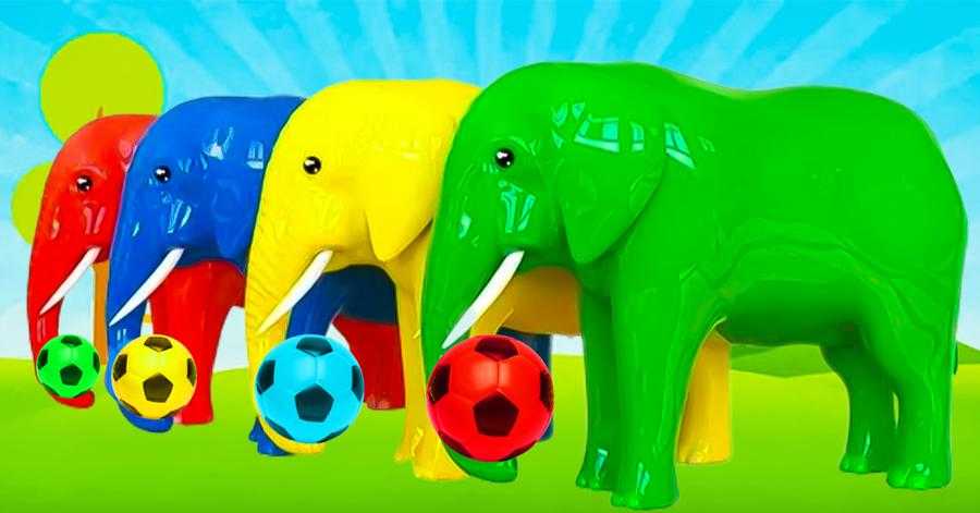 What color is the elephant? | Daily Free Kids Learning Quiz Games ...