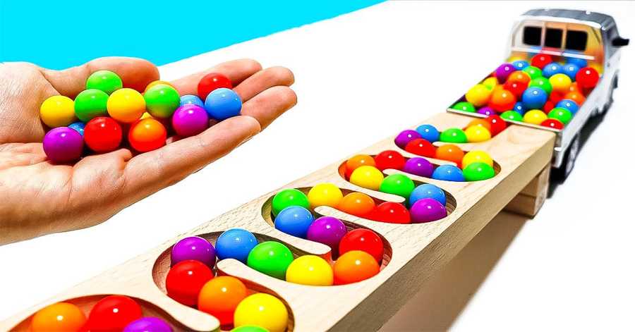 What color are these balls? | Daily Free Kids Learning Quiz Games ...