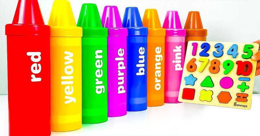 What colorful crayons! | Daily Free Kids Learning Quiz Games | Trusted ...
