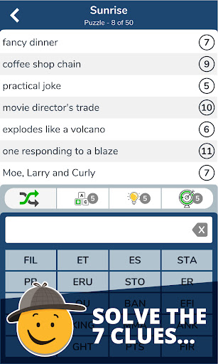 Free game 7 Little Words: Word Puzzles download - SharkQuiz