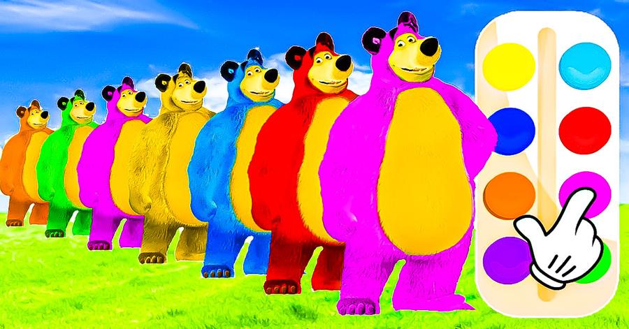 What color are these bears? | Daily Free Kids Learning Quiz Games ...